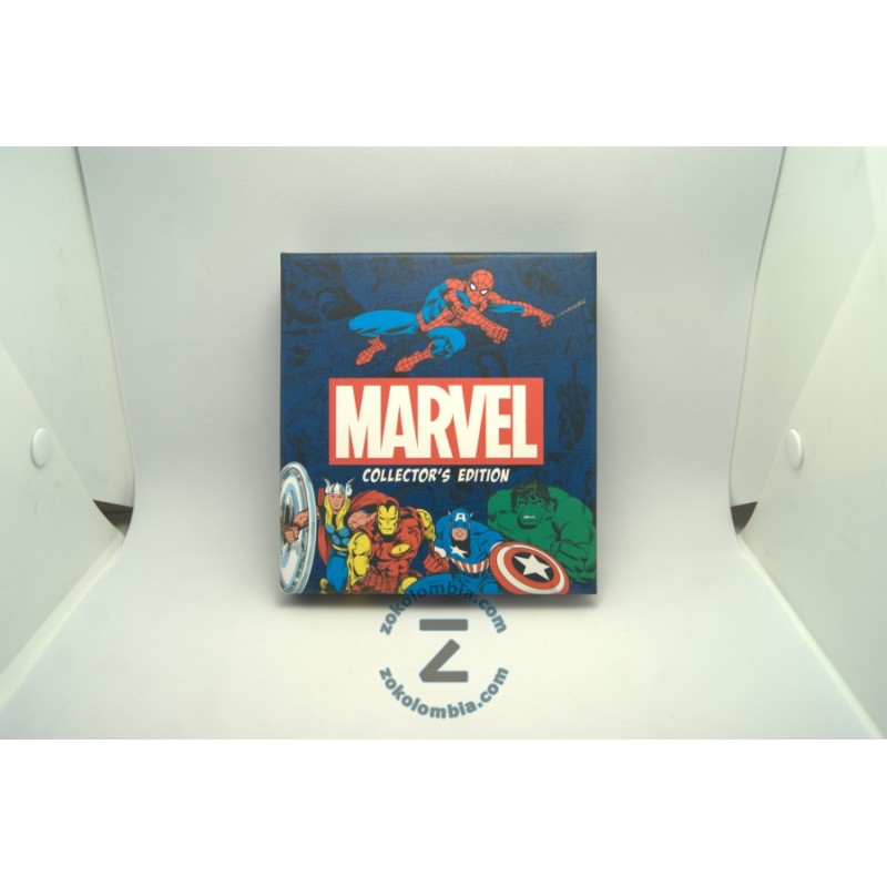 Billetera del Hombre Araña de Marvel con Cadena y Caja Coleccionable